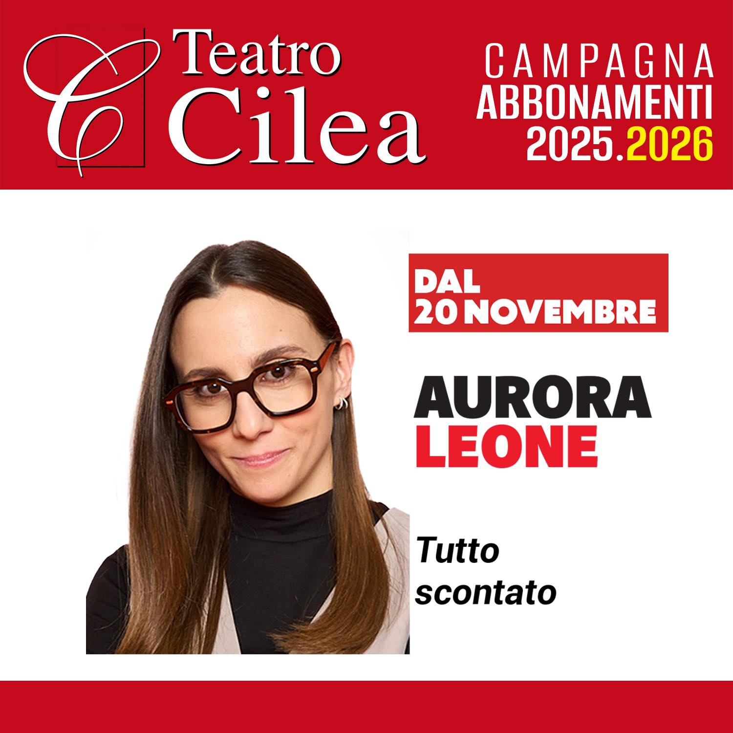 Aurora Leone (The Jackal) debutta con il tour nazionale al Teatro Cilea ...