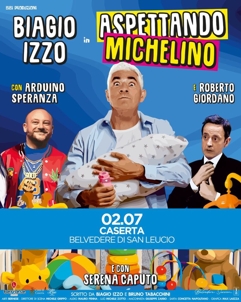 Biagio Izzo ritorna al Belvedere di San Leucio con il nuovo spettacolo ...